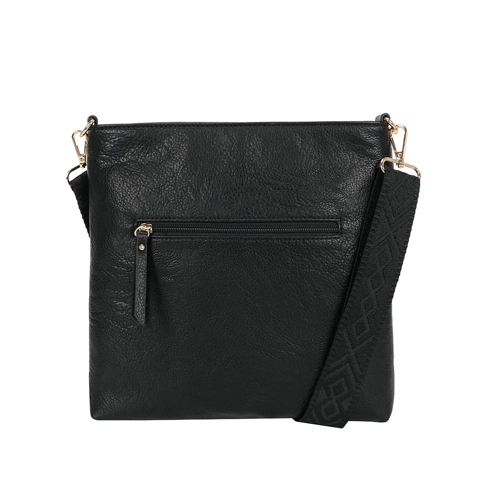 Ulrika Design - Pocket väska - axelremsväska-Svart ⋆ Dina Väskor